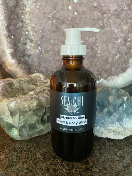 Moroccan Blue Hand & Body Wash | Sea Chi